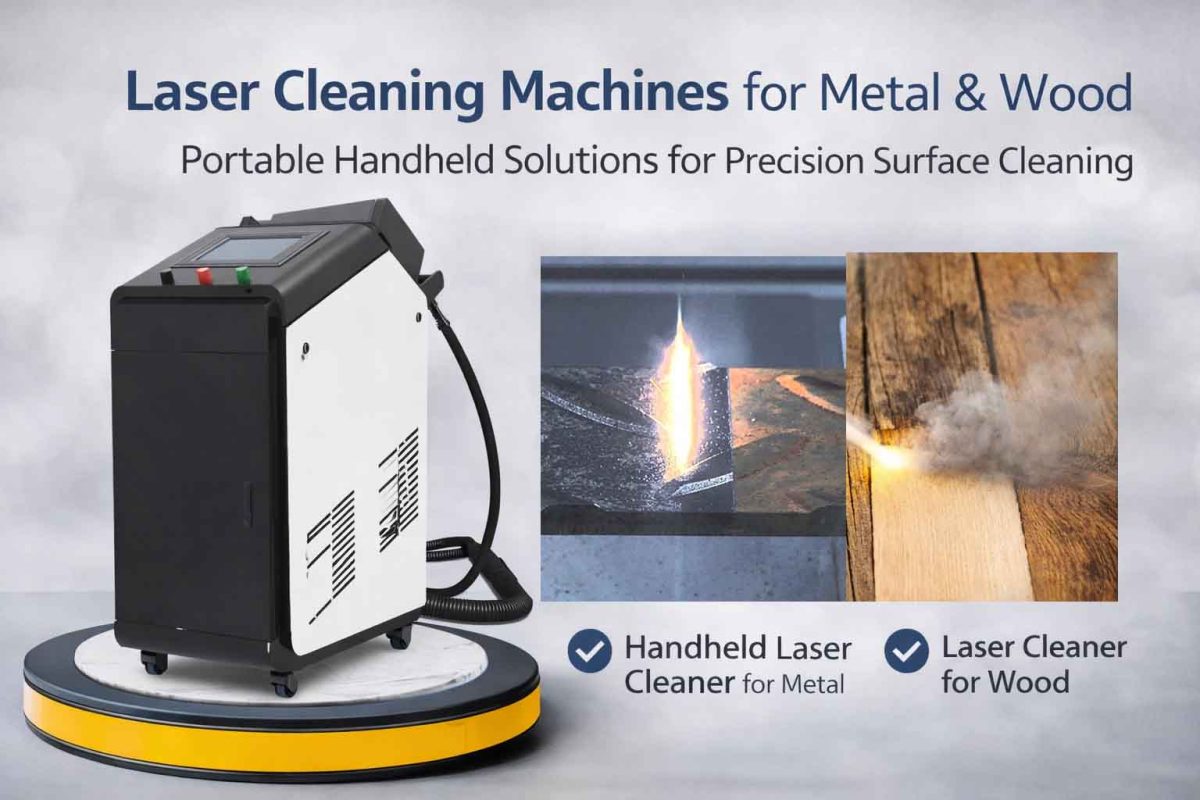 Laser Cleaning Machine | Handheld Laser Cleaner for Metal & Wood